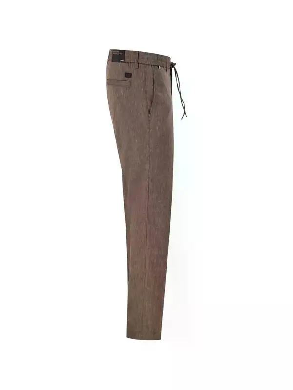 BOSS Drawstring Trousers - Brown