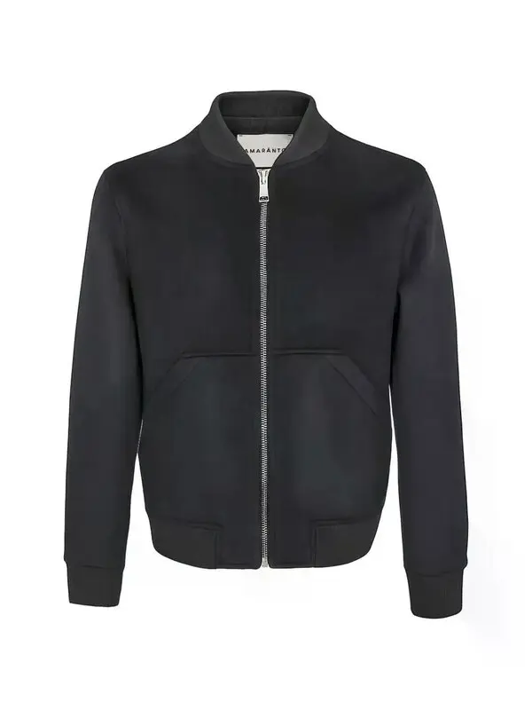 AMARANTO Zip-up Bomber Jacket