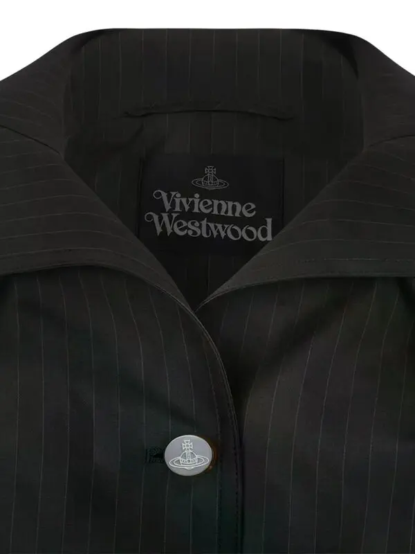 VIVIENNE WESTWOOD Sleeveless Pinstripe Jacket
