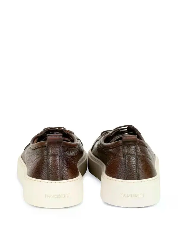 Neil Barrett Grainy Leather Sneakers