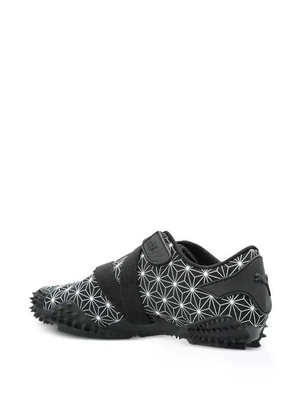 PUMA Mostro Sashiko Geometric-print Sneakers - Black