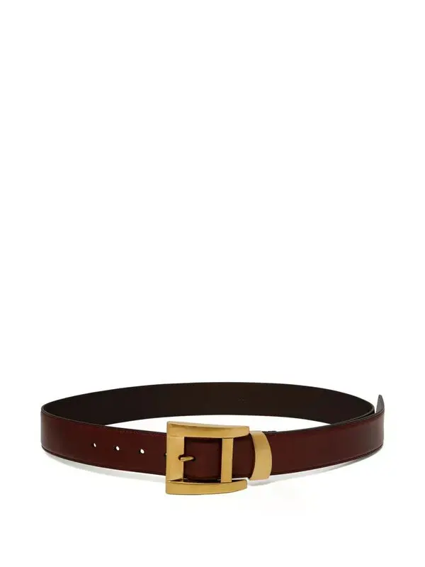 Versace Logo-print Buckle Belt
