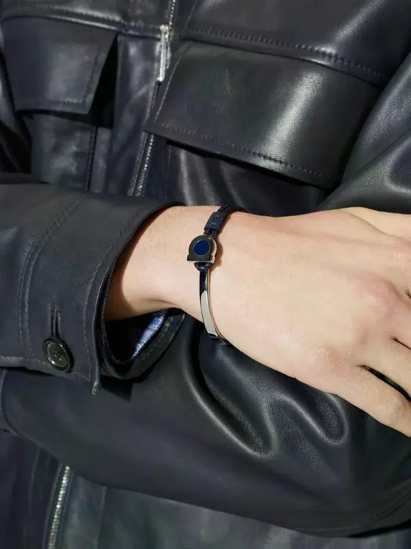 FERRAGAMO Gancini Braided Bracelet