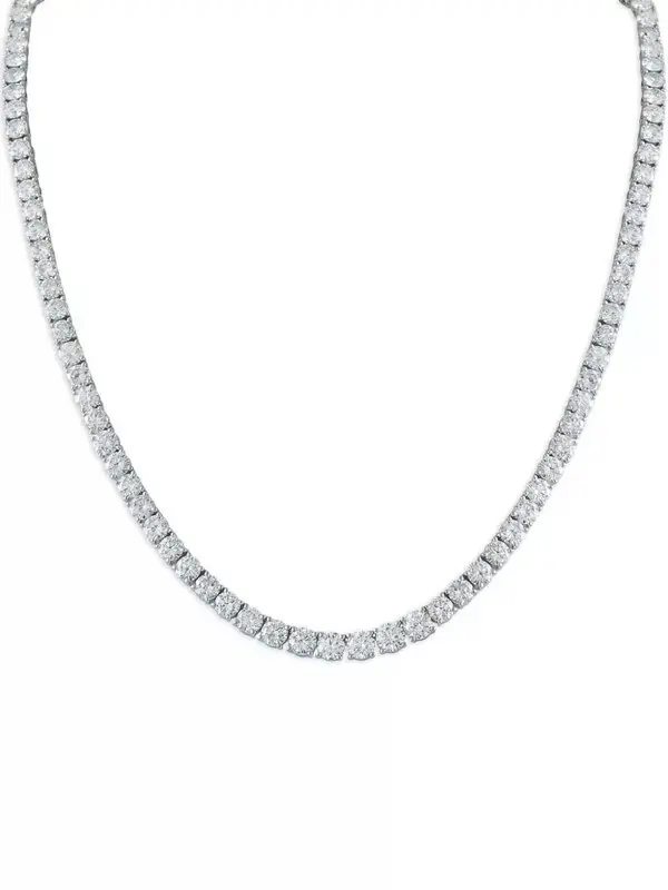 LB EXCLUSIVE Diamond Necklace - Silver