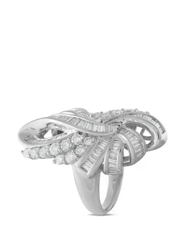 LB EXCLUSIVE Diamond Multi-band Ring
