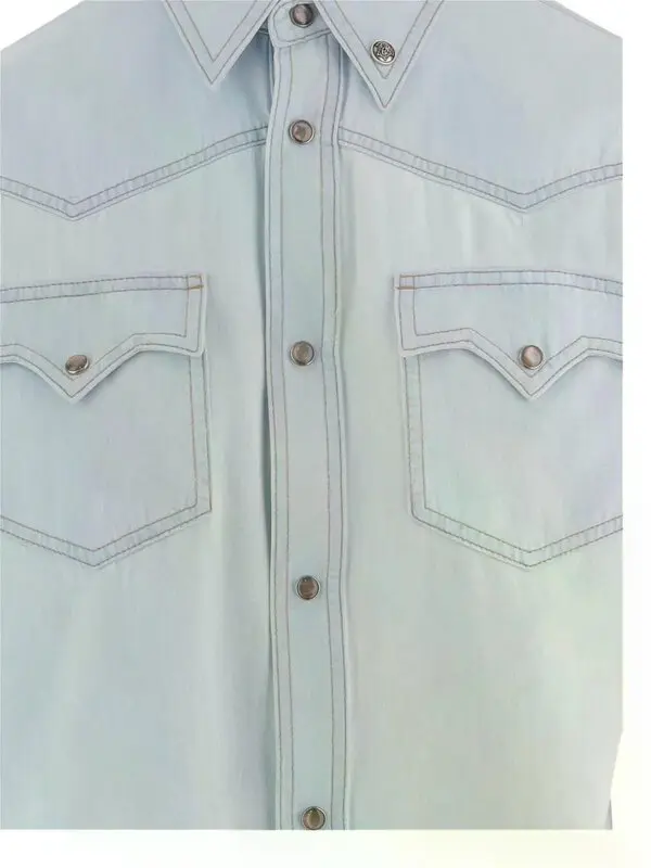 Versace Chambray Denim Shirt