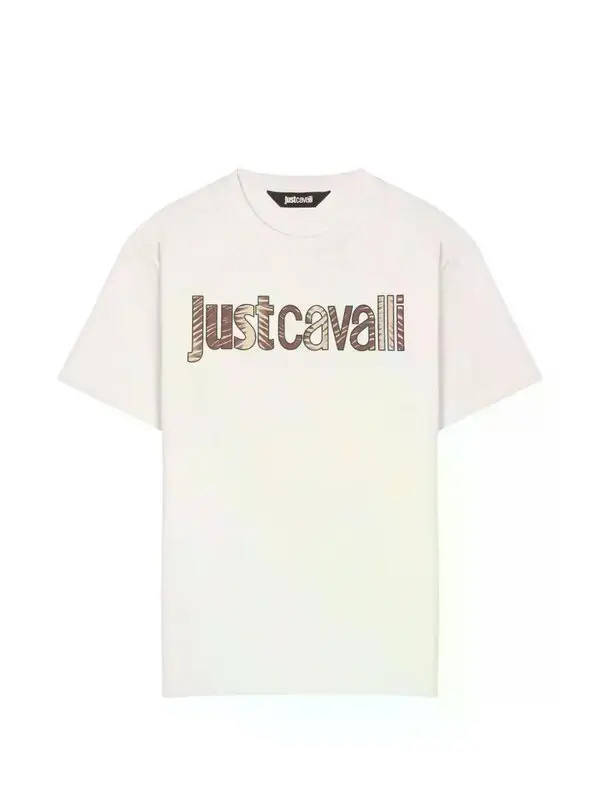 Just Cavalli Logo-print T-shirt