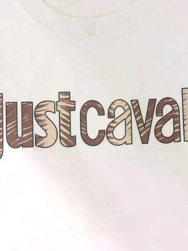 Just Cavalli Logo-print T-shirt