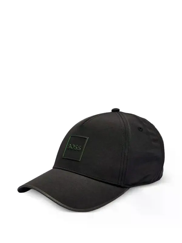 BOSS Logo-detail Baseball Cap - Black
