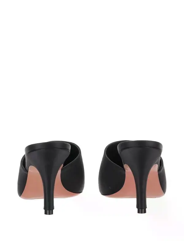 Amina Muaddi Jamie Square-toe Mules