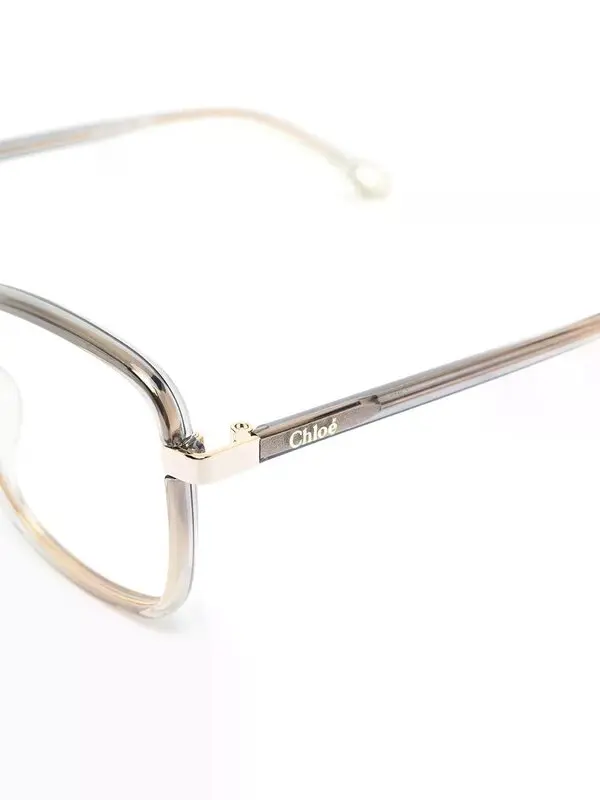 Chloé Oversized Rounded-square Frame Eyeglasses