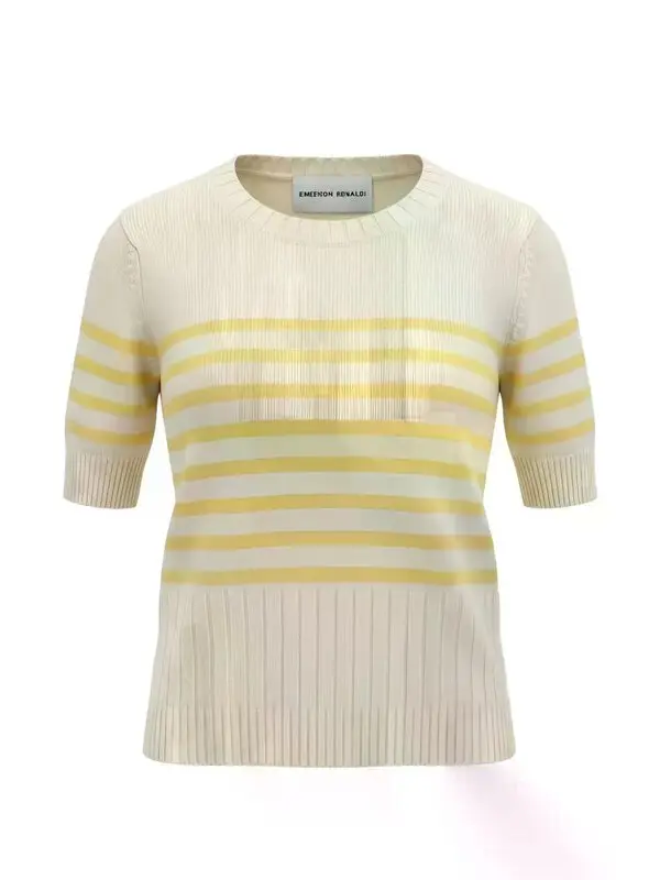 EMERSON RENALDI Striped Cashmere Sweater