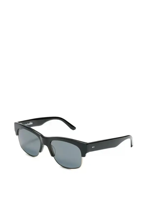 SUN BUDDIES Alma Square-frame Sunglasses - Black