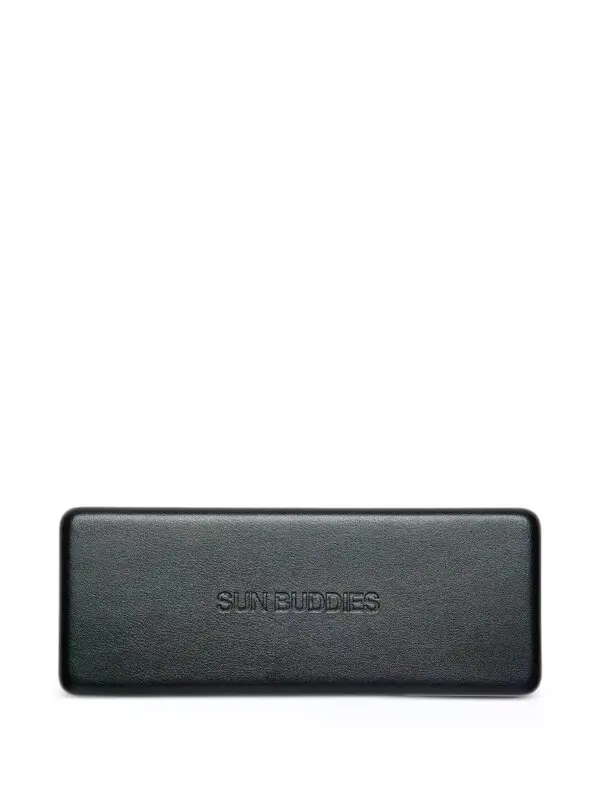 SUN BUDDIES Alma Square-frame Sunglasses - Black