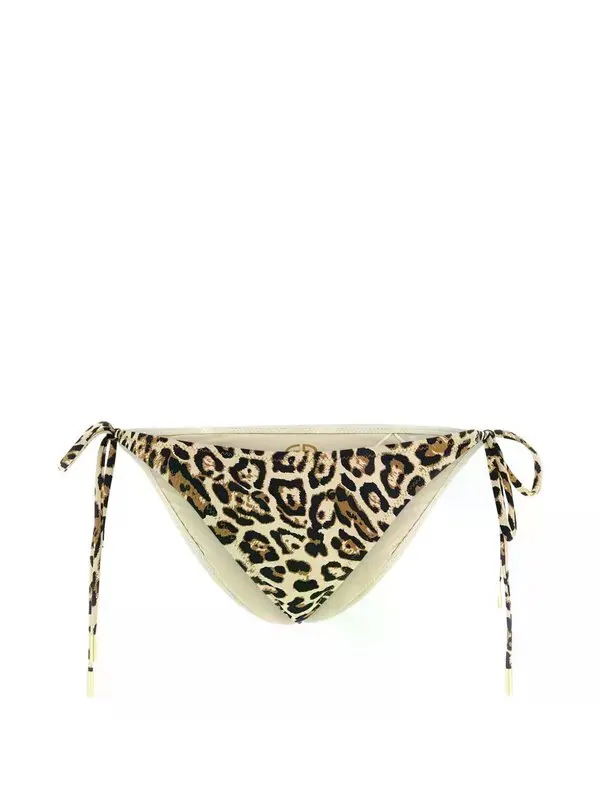 Goldbergh Féroce Jaguar-print Bikini Briefs - Neutrals