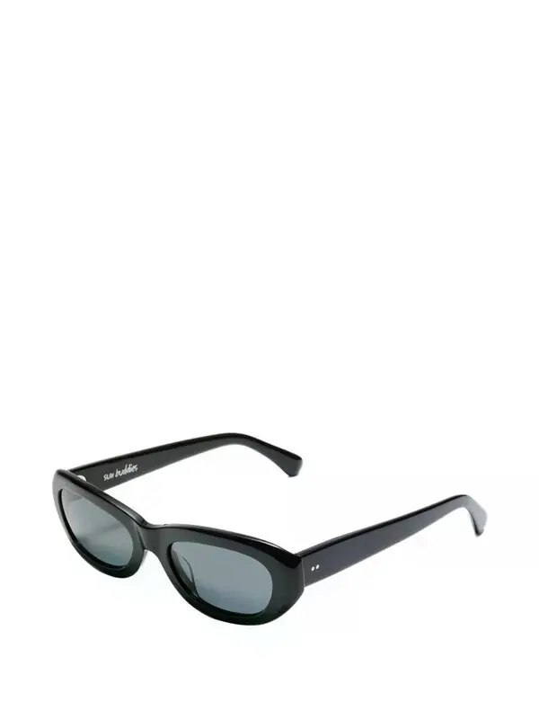 SUN BUDDIES Miuccia Oval-frame Sunglasses