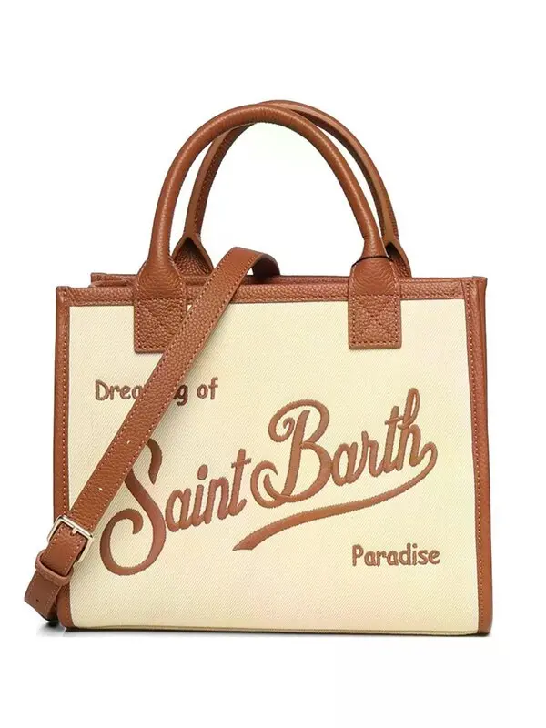 MC2 SAINT BARTH Logo-embroidered Tote