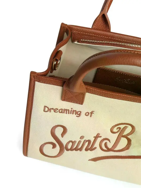 MC2 SAINT BARTH Logo-embroidered Tote