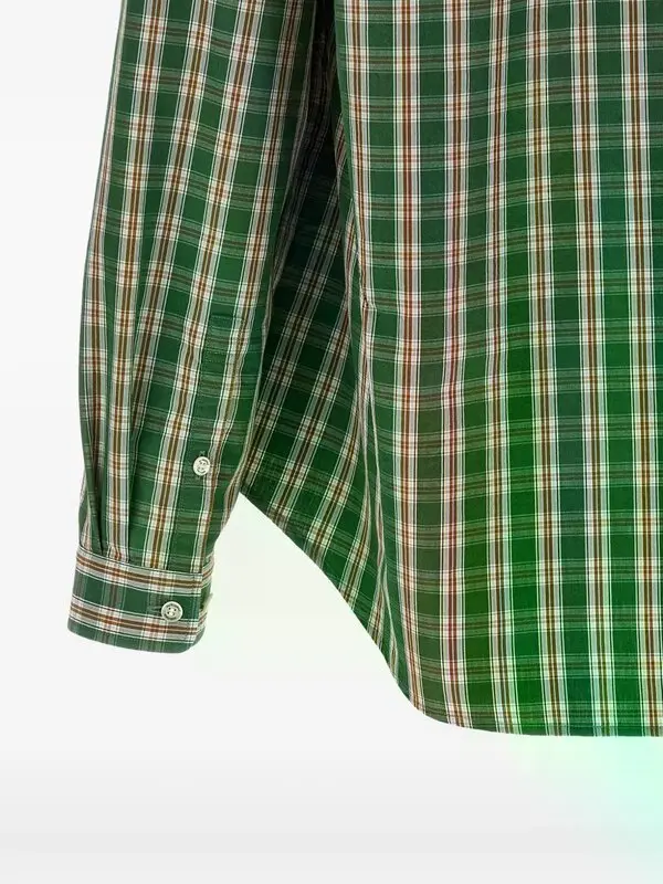 Undercover Tangzhuang Check-print Shirt