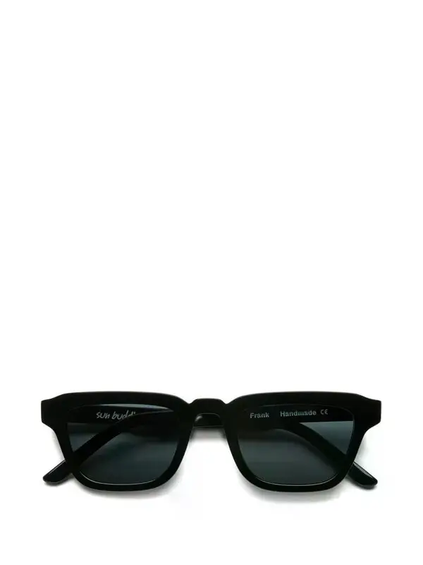 SUN BUDDIES Frank Square-frame Sunglasses - Black