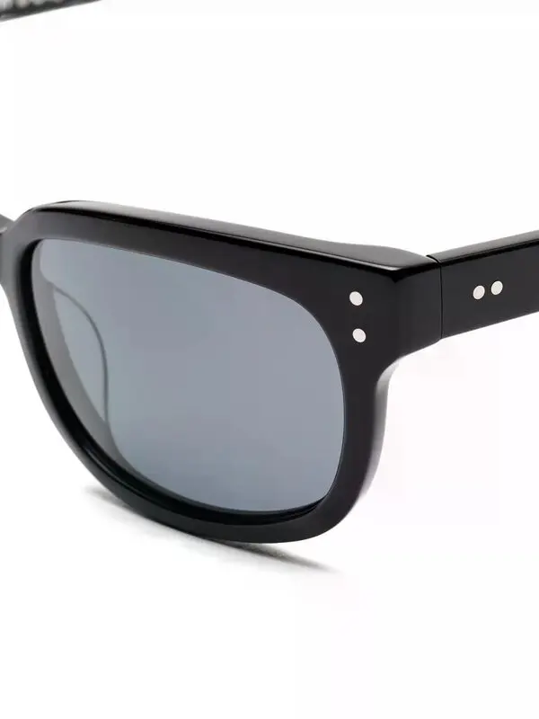 SUN BUDDIES Round-frame Sunglasses - Black