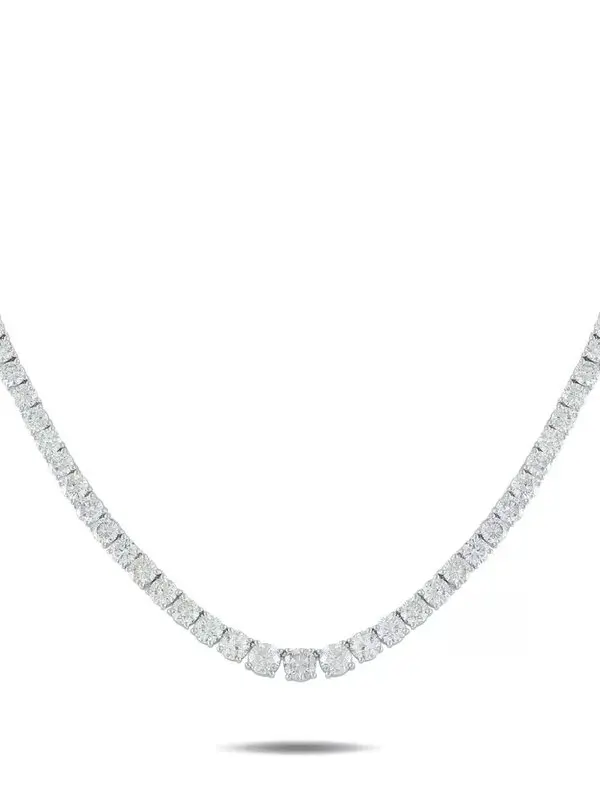 LB EXCLUSIVE Diamond Necklace - Silver