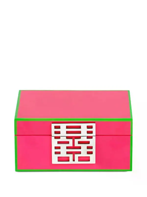 Shanghai Tang Double Happiness Jewellery Box - Pink