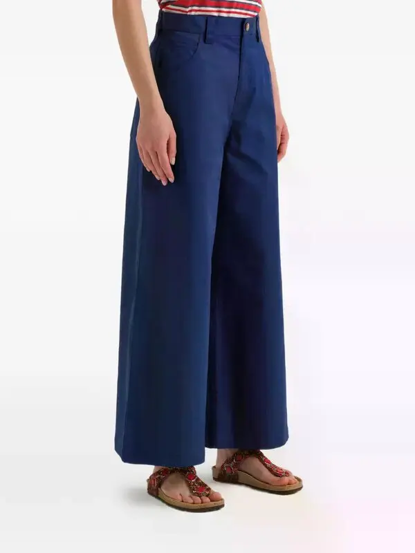 Malìparmi Cropped Palazzo Pants
