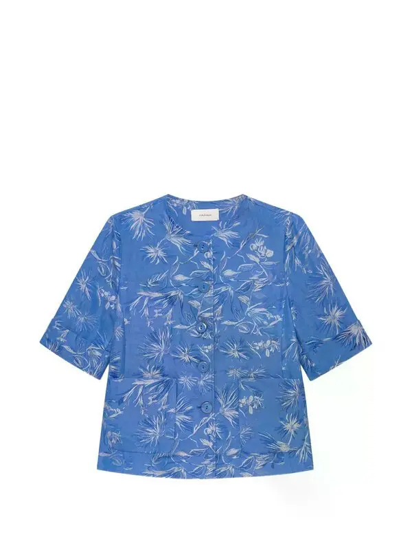 Malìparmi Boxy Jacket - Blue