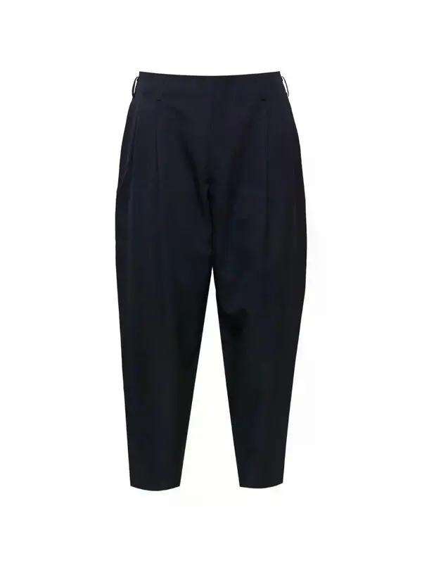 Comme Des Garçons Pleated Wool Trousers