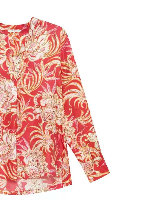 Malìparmi Printed Silk Shirt
