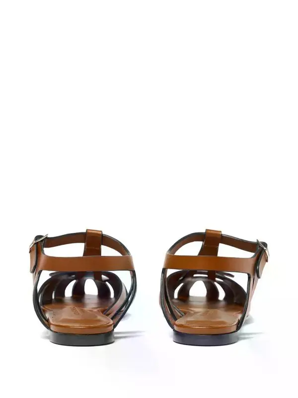 SCAROSSO Gala Cage-detail Sandals
