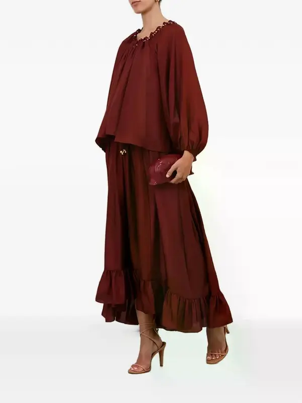 Zimmermann Aster Gather Bead Blouse
