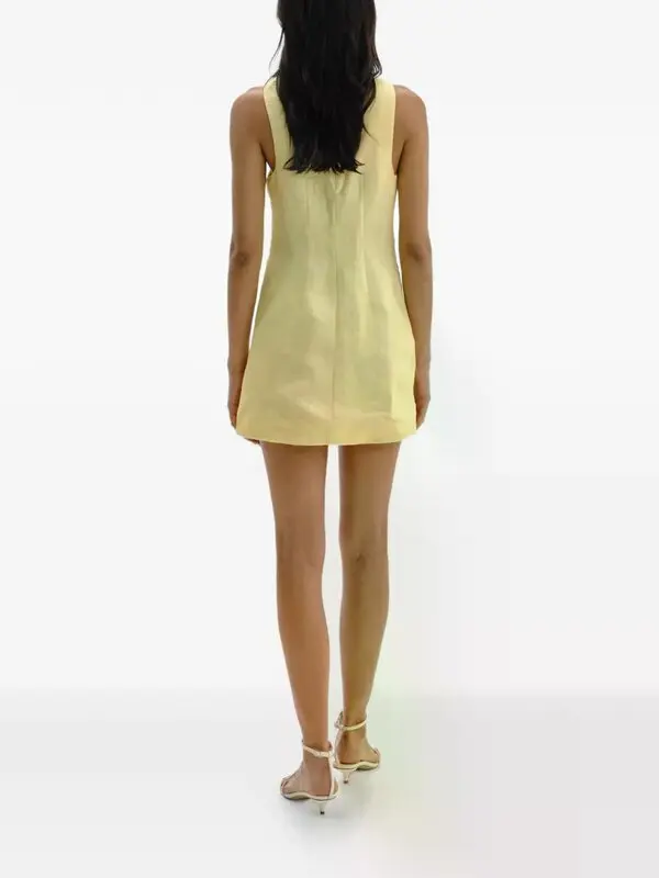 CALA DE LA CRUZ Rhoda Starfish-print Dress