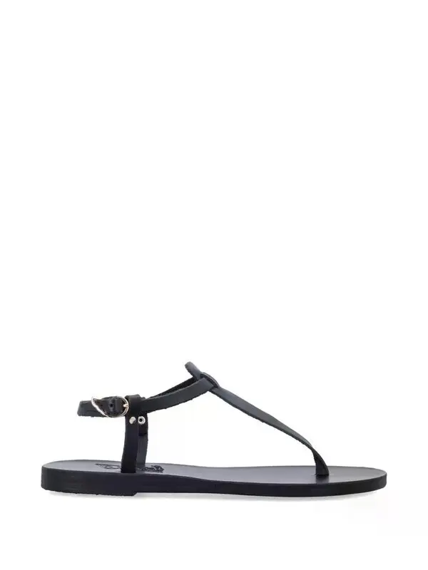 ANCIENT GREEK SANDALS Lito Buckle-fastening Sandals - Black