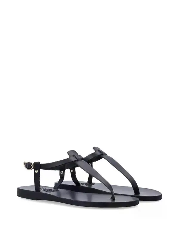 ANCIENT GREEK SANDALS Lito Buckle-fastening Sandals - Black