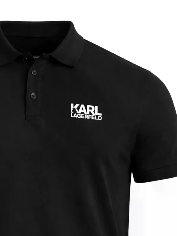 Karl Lagerfeld Logo-print Polo Shirt