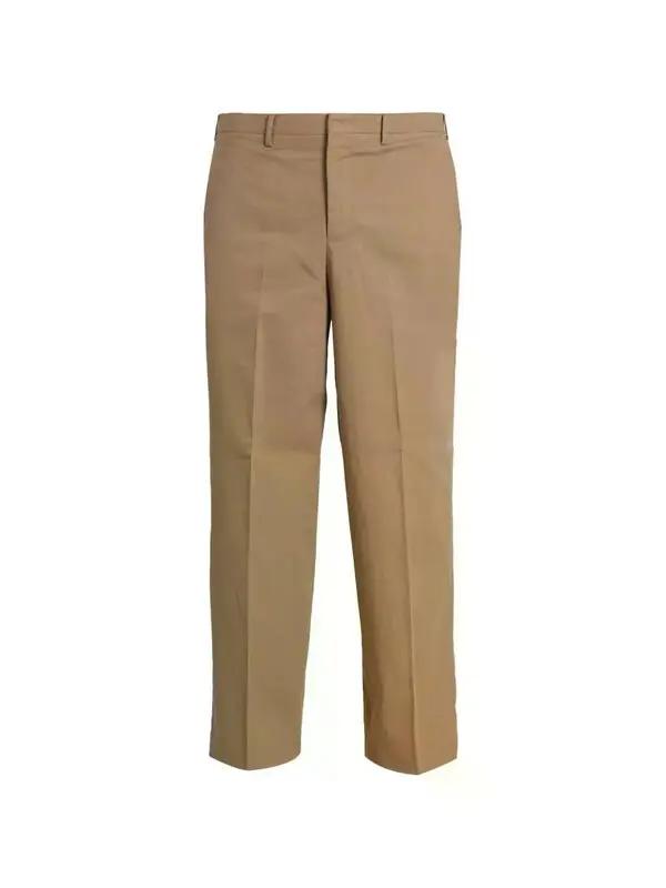 PT TORINO Pressed-crease Straight-leg Trousers