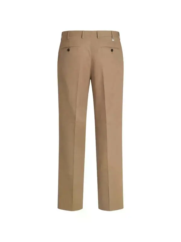 PT TORINO Pressed-crease Straight-leg Trousers
