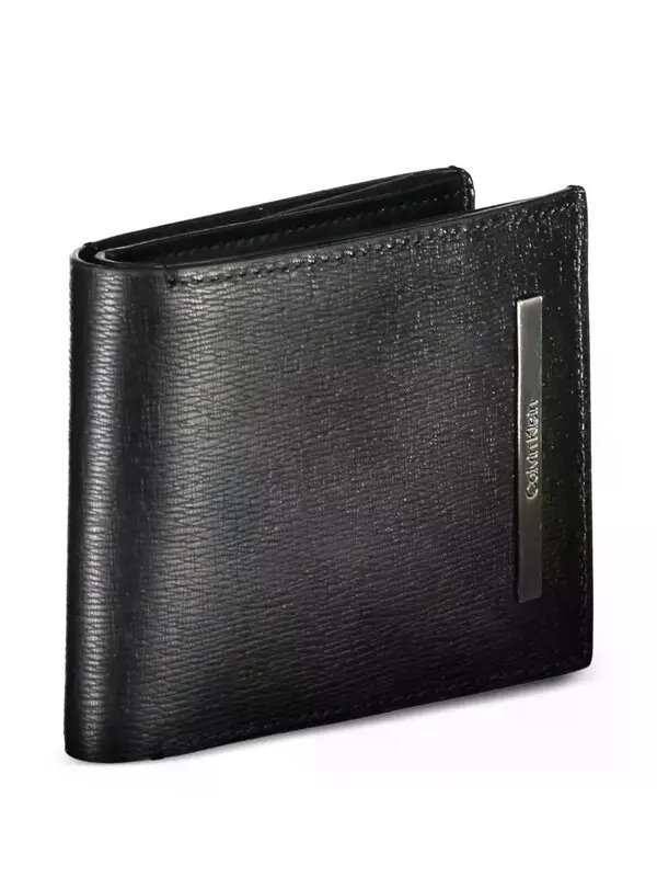 Calvin Klein Grained Logo-plaque Wallet