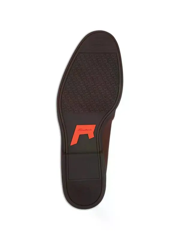 Santoni Leather Loafers