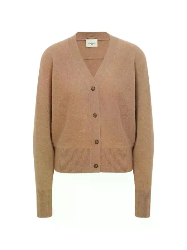 Le Kasha V-neck Button-up Cardigan