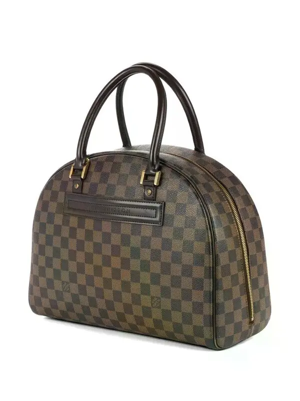 LOUIS VUITTON Nolita Damier Ebene Tote Bag - Brown
