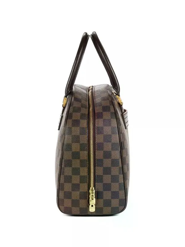 LOUIS VUITTON Nolita Damier Ebene Tote Bag - Brown