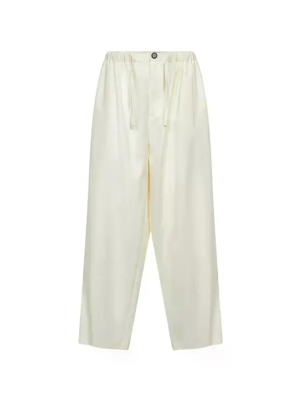 ROSE BURRITO Drawstring-waist Trousers