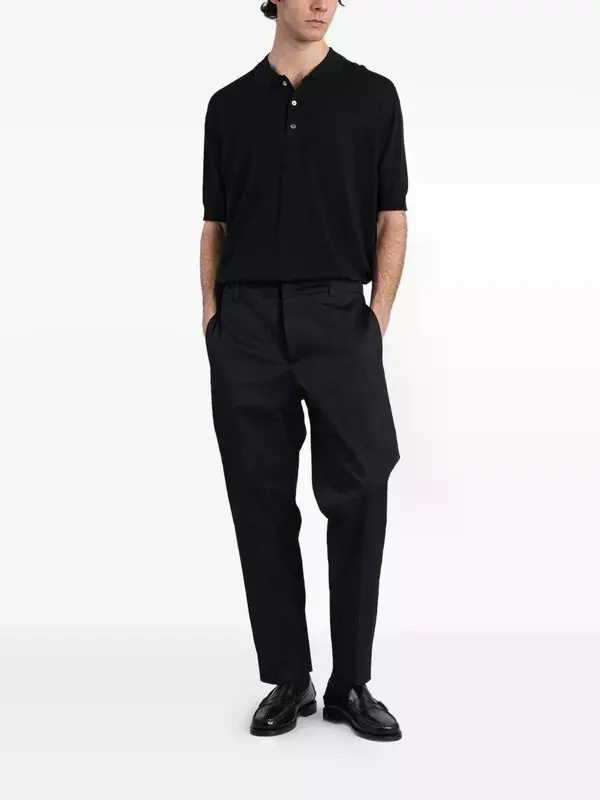 GREYED Diky Tapered Trousers - Black