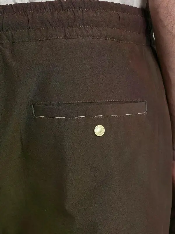 GREYED Ali Pleated Trousers - Brown