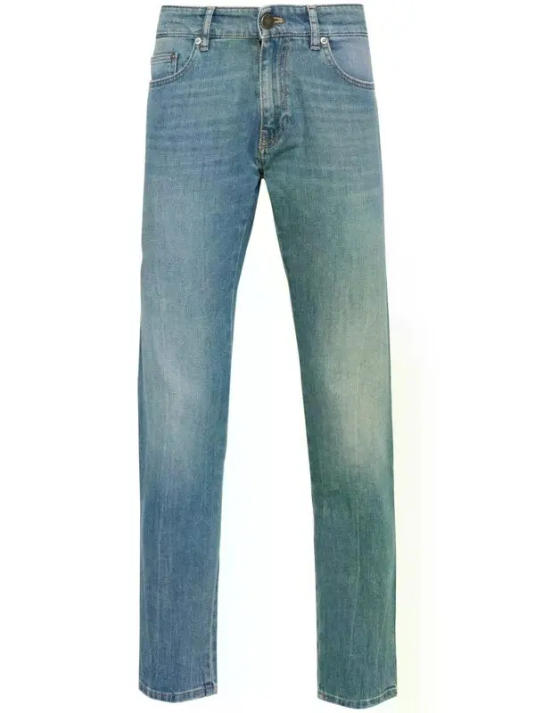 PT TORINO Stonewashed Slim-cut Jeans