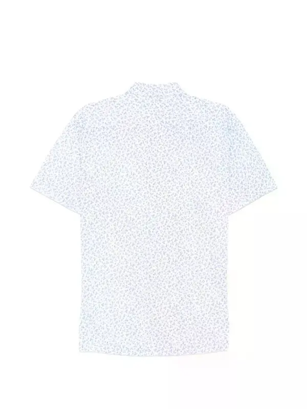 BOSS Floral-print Short-sleeve Shirt