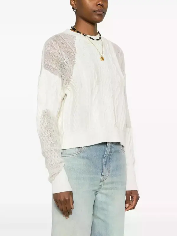 ROBERTO COLLINA Cable-knit Sweater